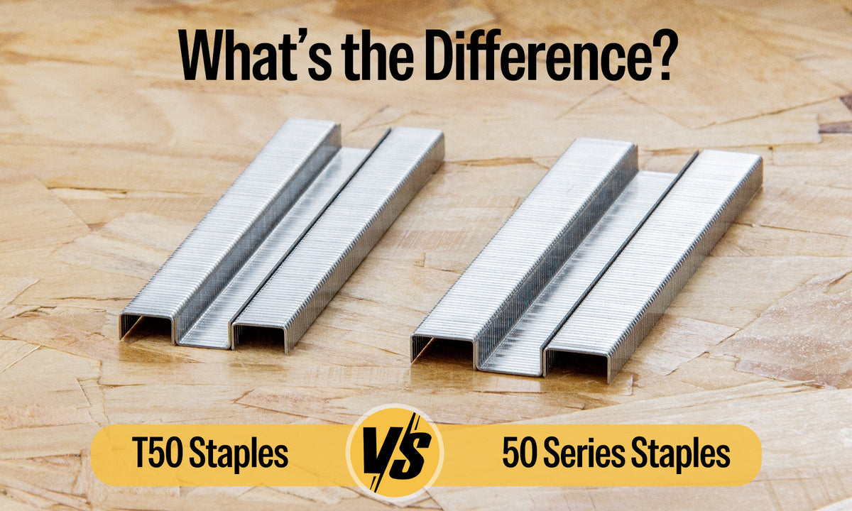 T50 vs. 50 Series Staples: What’s the Difference? — MEITE USA