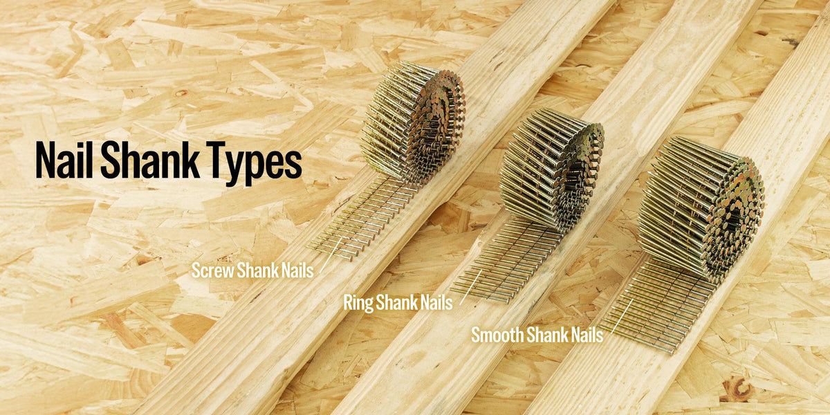 Understanding Nail Shank Types — MEITE USA